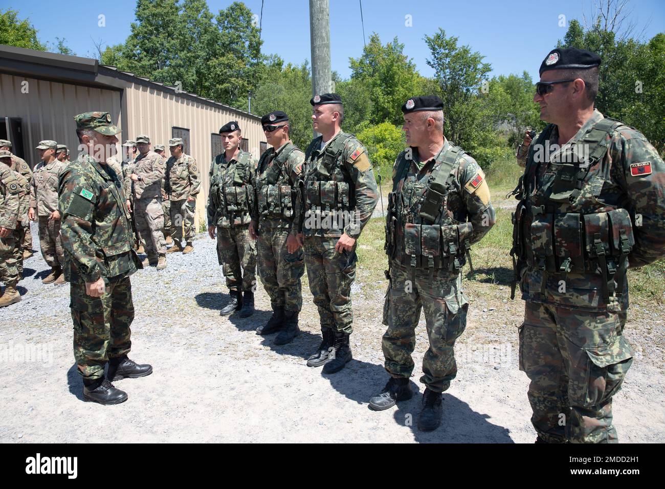Brig. Gen. Lisa Hou, The Adjutant General of New Jersey and Brig. Gen ...