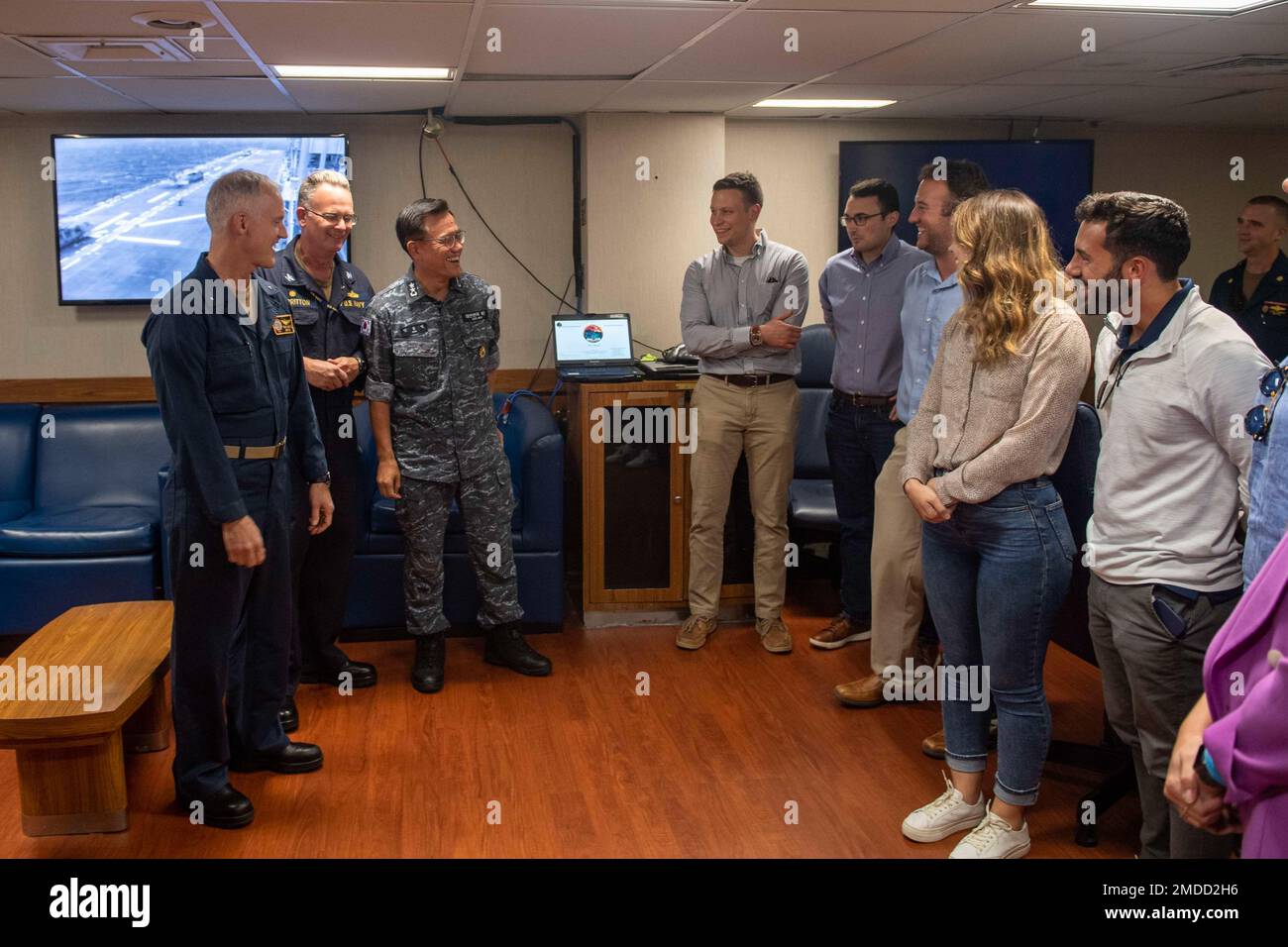 220717-N-EB193-2027 PACIFIC OCEAN (July 16, 2022) U.S. Navy Rear Adm ...