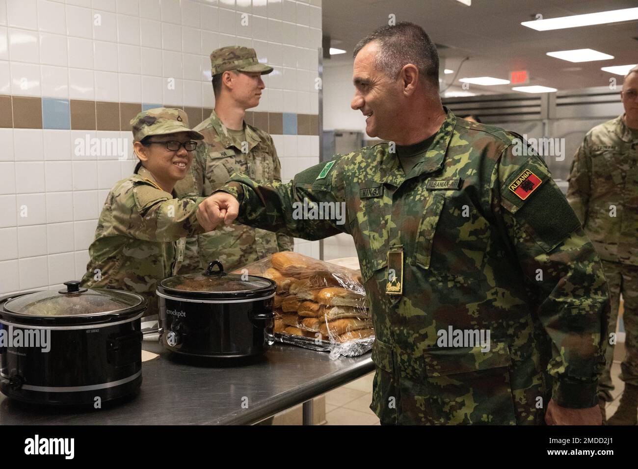 Brig. Gen. Lisa Hou, The Adjutant General of New Jersey and Brig. Gen ...