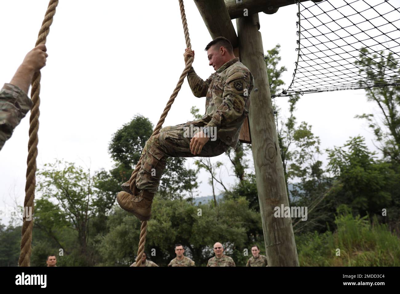 U.S. Army Pfc. David Thomson, a public affairs specialist with the ...