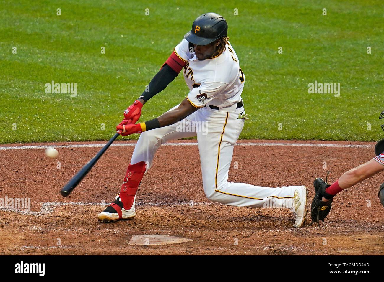 Pittsburgh Pirates' Oneil Cruz hits a two-run home run, his first in ...