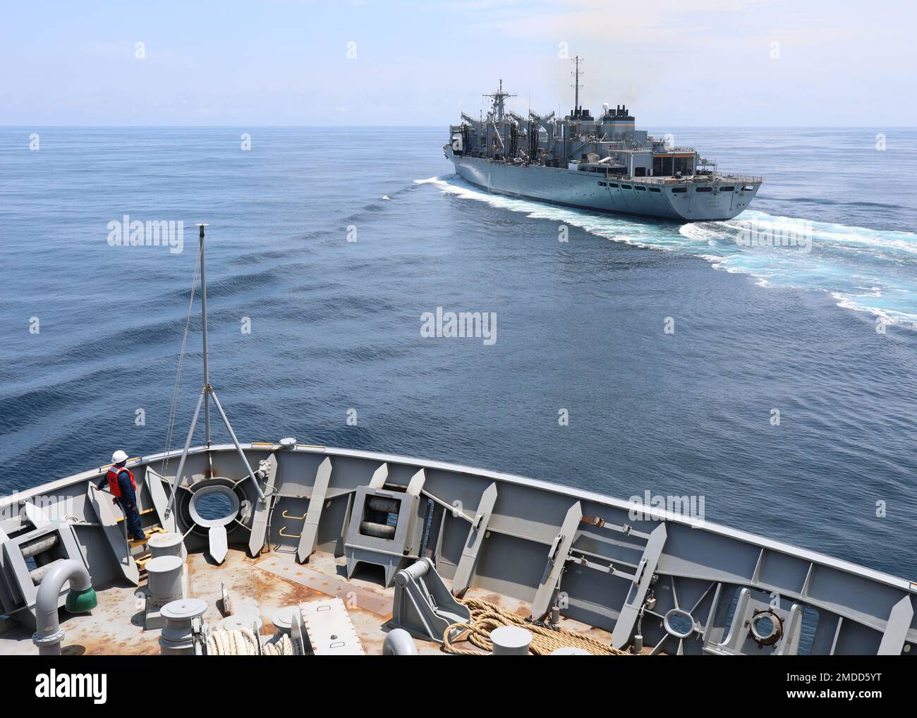 220716-N-OH262-0013 ATLANTIC OCEAN (July 16, 2022)--A view of Military ...