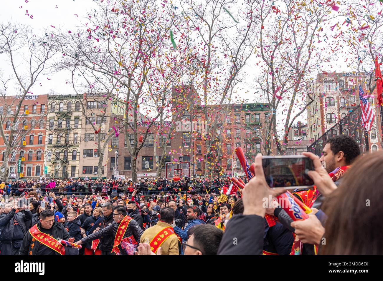 Atmosphere during Lunar New Year of Rabbit celebration in New York's ...