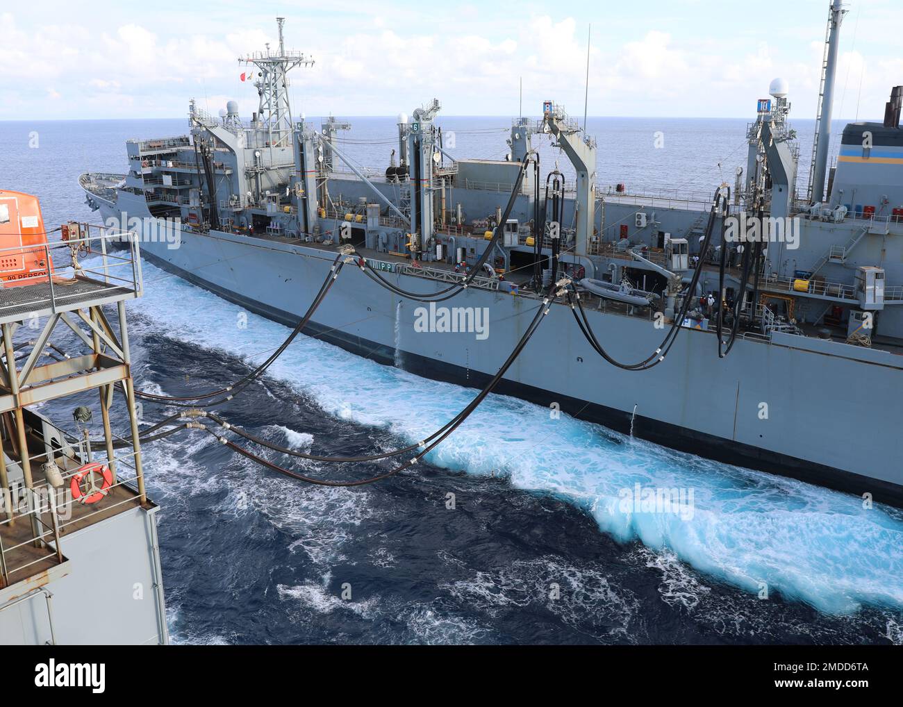 220716-N-OH262-0199 ATLANTIC OCEAN (July 16, 2022)--A view of Military ...