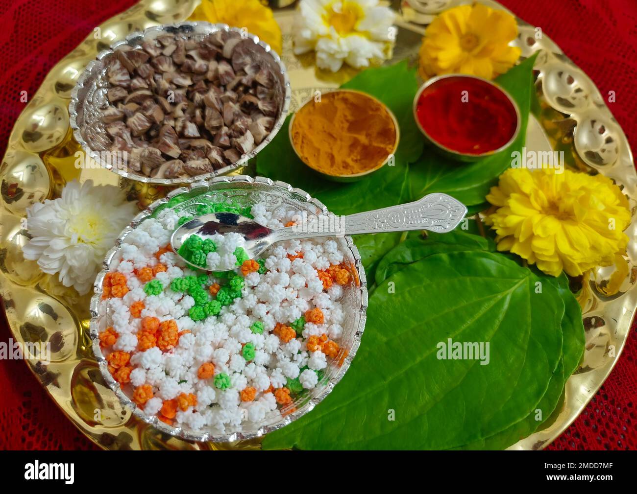 Til Gul , haldi Kumkum and sugar crystals for Makar Sankranti festival ...