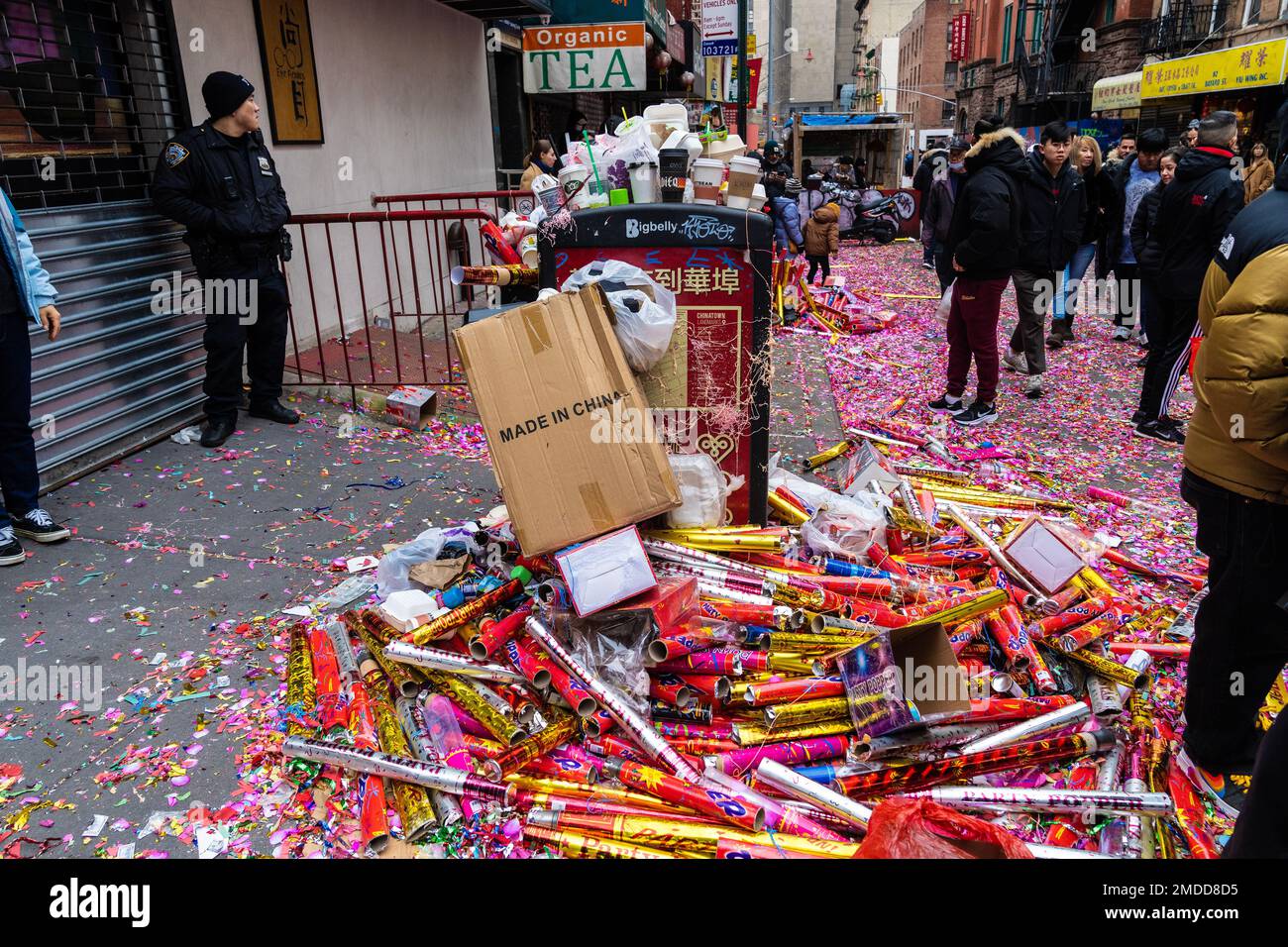 Atmosphere during Lunar New Year of Rabbit celebration on New York's ...