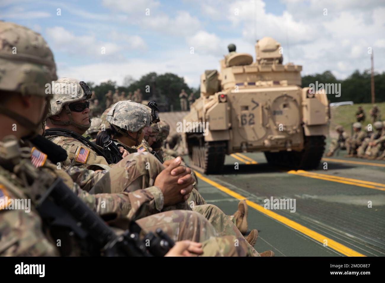 U.S. Army Soldiers with the 334th Brigade Engineer Battalion, 34th ...