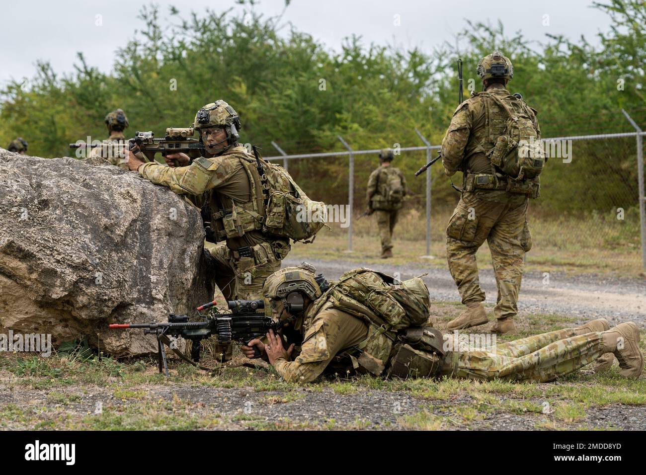 BELLOWS AIR FORCE STATION, Hawaii (July 16, 2022) Australian Army ...