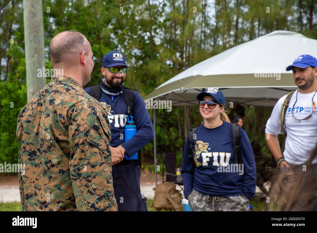 U.S. Marines with 4th Civil Affairs Group and U.S. Marine Corps Forces ...