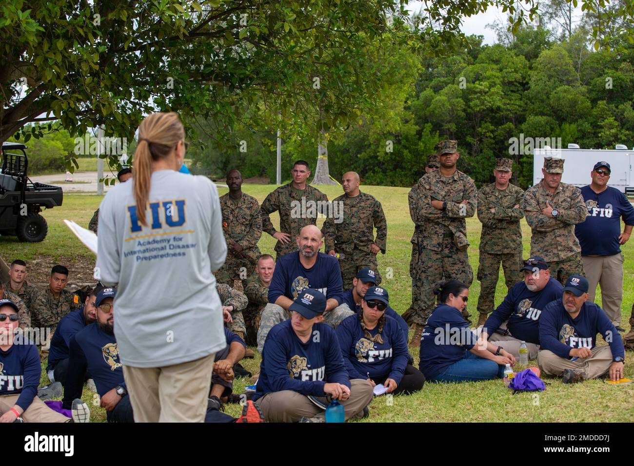 U.S. Marines with 4th Civil Affairs Group and U.S. Marine Corps Forces ...