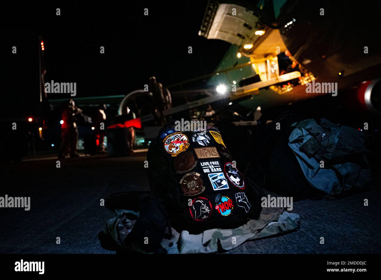 U.S. Air Force 79th Fighter Generation Squadron (FGS) Airmen assist the ...
