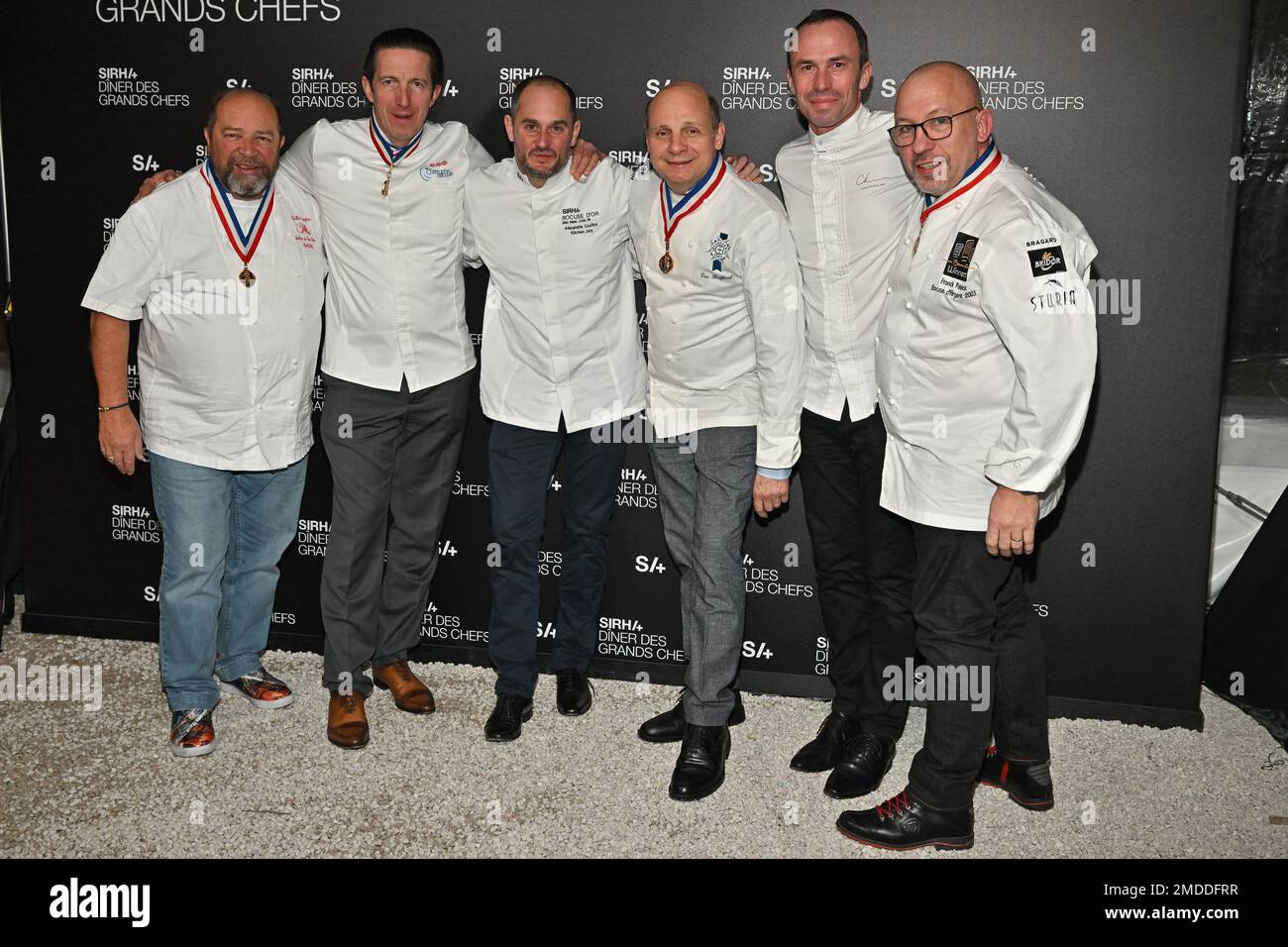 Gilles Goujon, Christophe Bacquie, Alexandre Couillon, Eric Briffard ...