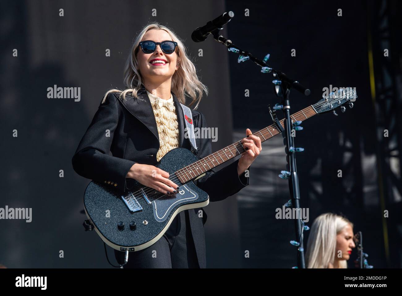 Phoebe Bridgers performs on day two of the Austin City Limits Music Festival's first weekend on ...