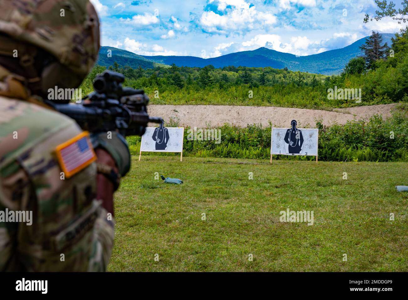 U.S. Army Spc. Tristan Garrick, an infantryman assigned to the 1st ...