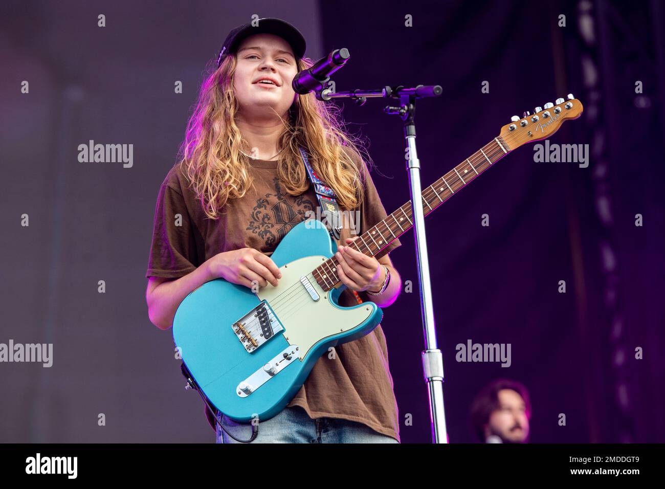 Marie Ulven Ringheim of Girl in Red performs on day two of the Austin ...