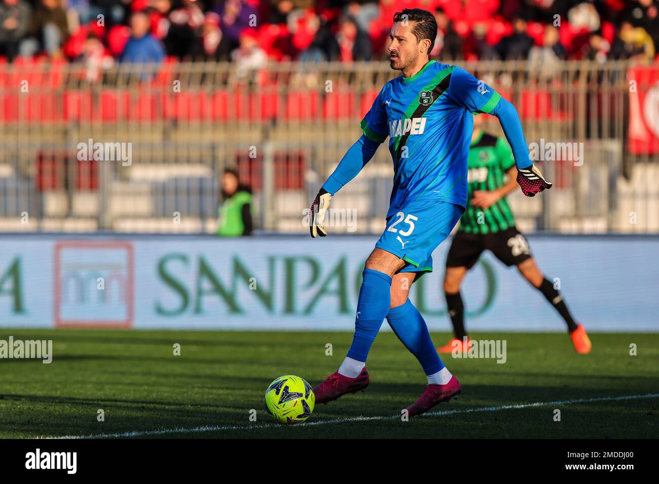 Gianluca Pegolo of US Sassuolo seen in action during the Serie A 2022/ ...