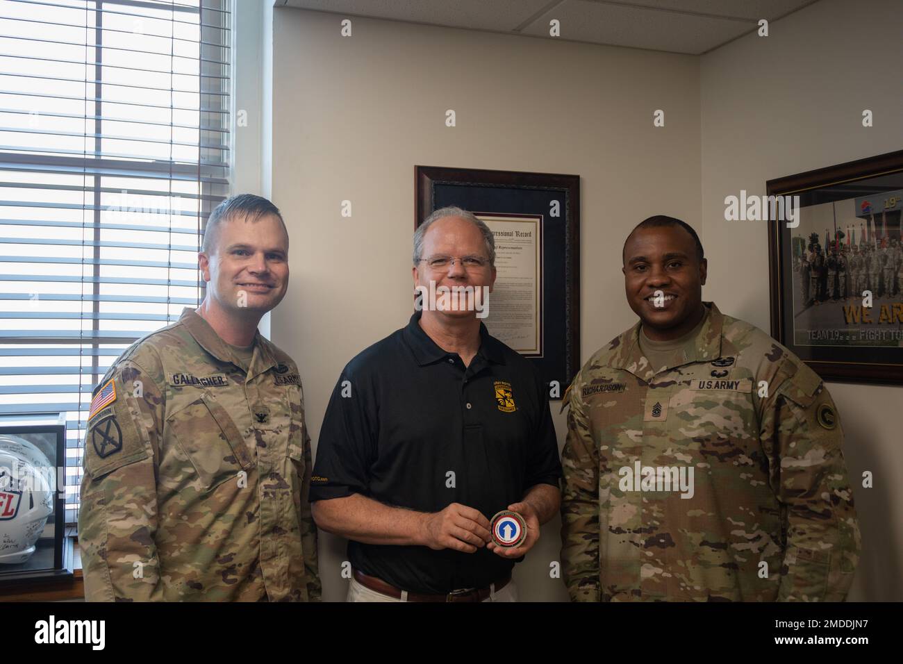 Hon. Brett Guthrie (center), the Representative for Kentucky’s Second ...