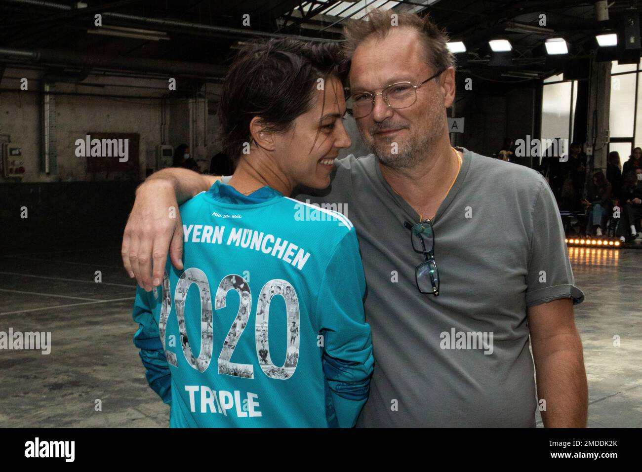 Dovile Drizyte and Juergen Teller attend the Vivienne Westwood Spring ...