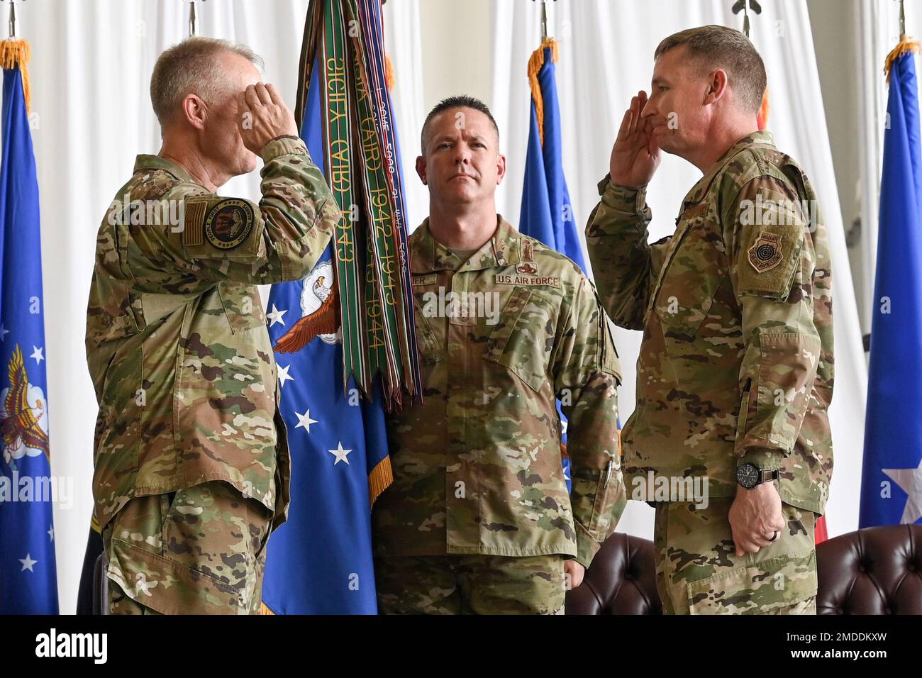 U.S. Air Force Maj. Gen. Evan Pettus, incoming 12th Air Force (Air ...