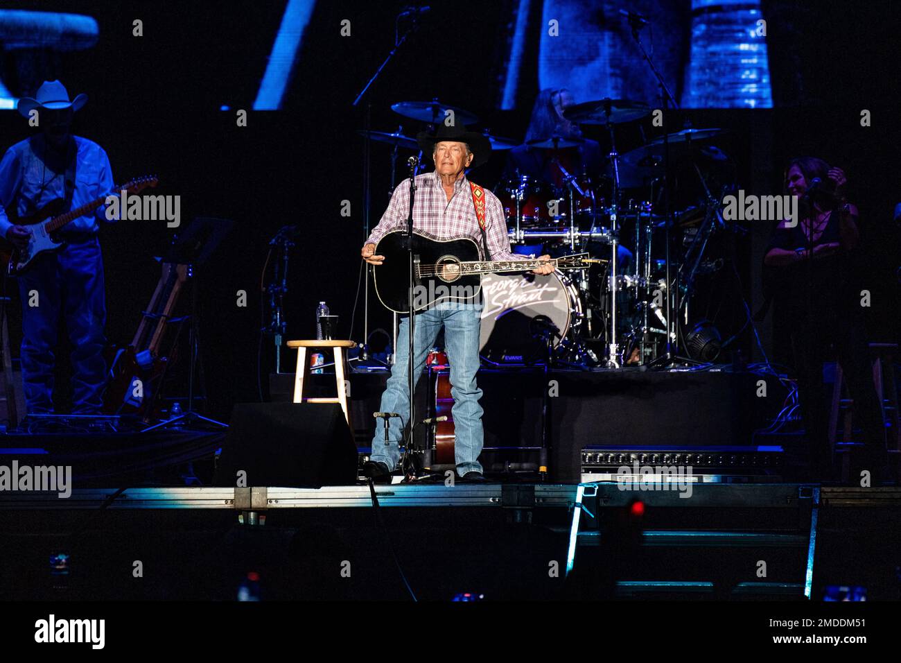 George Strait performs on day one of the Austin City Limits Music ...