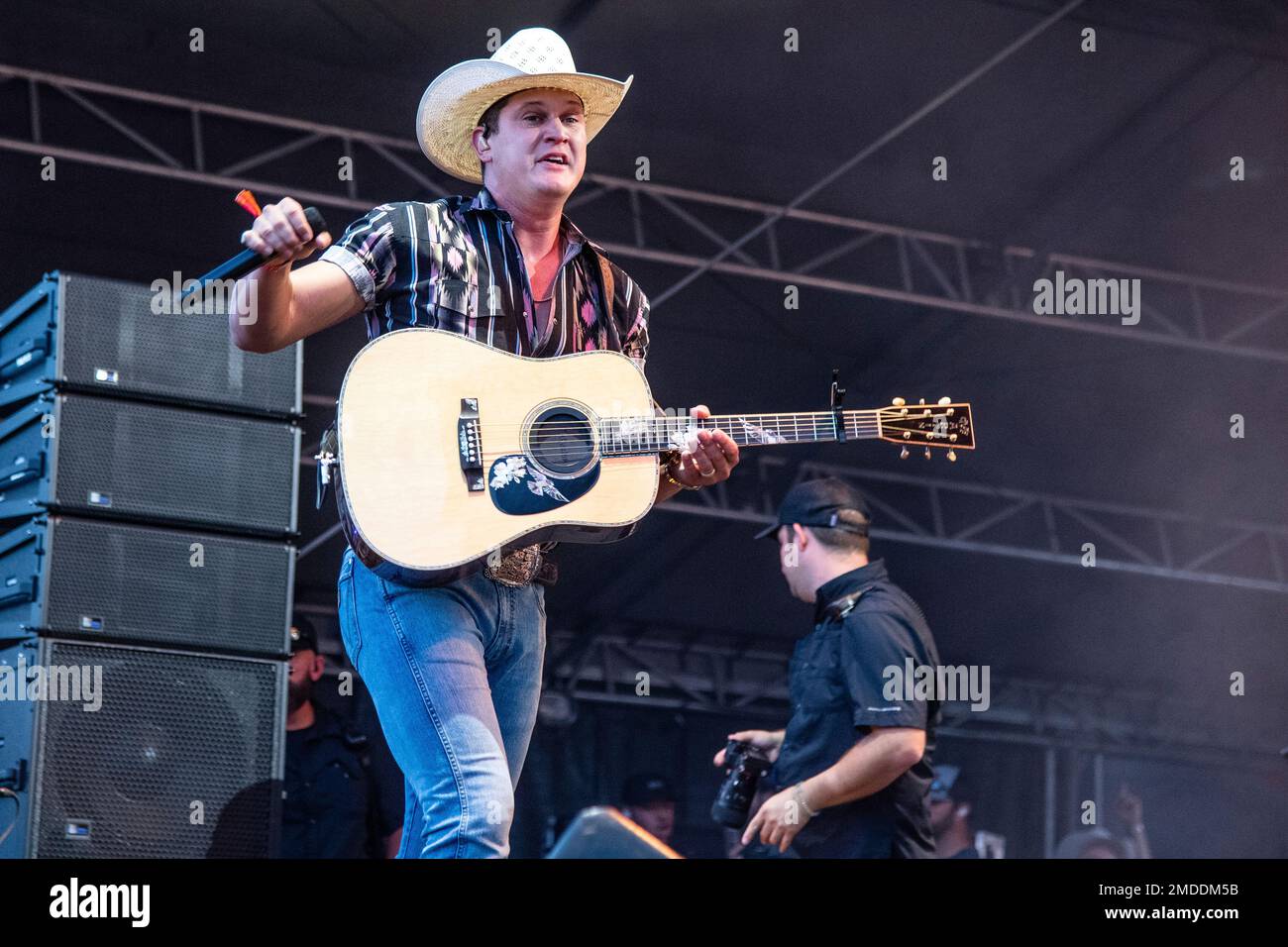 Jon Pardi performs on day one of the Austin City Limits Music Festival ...