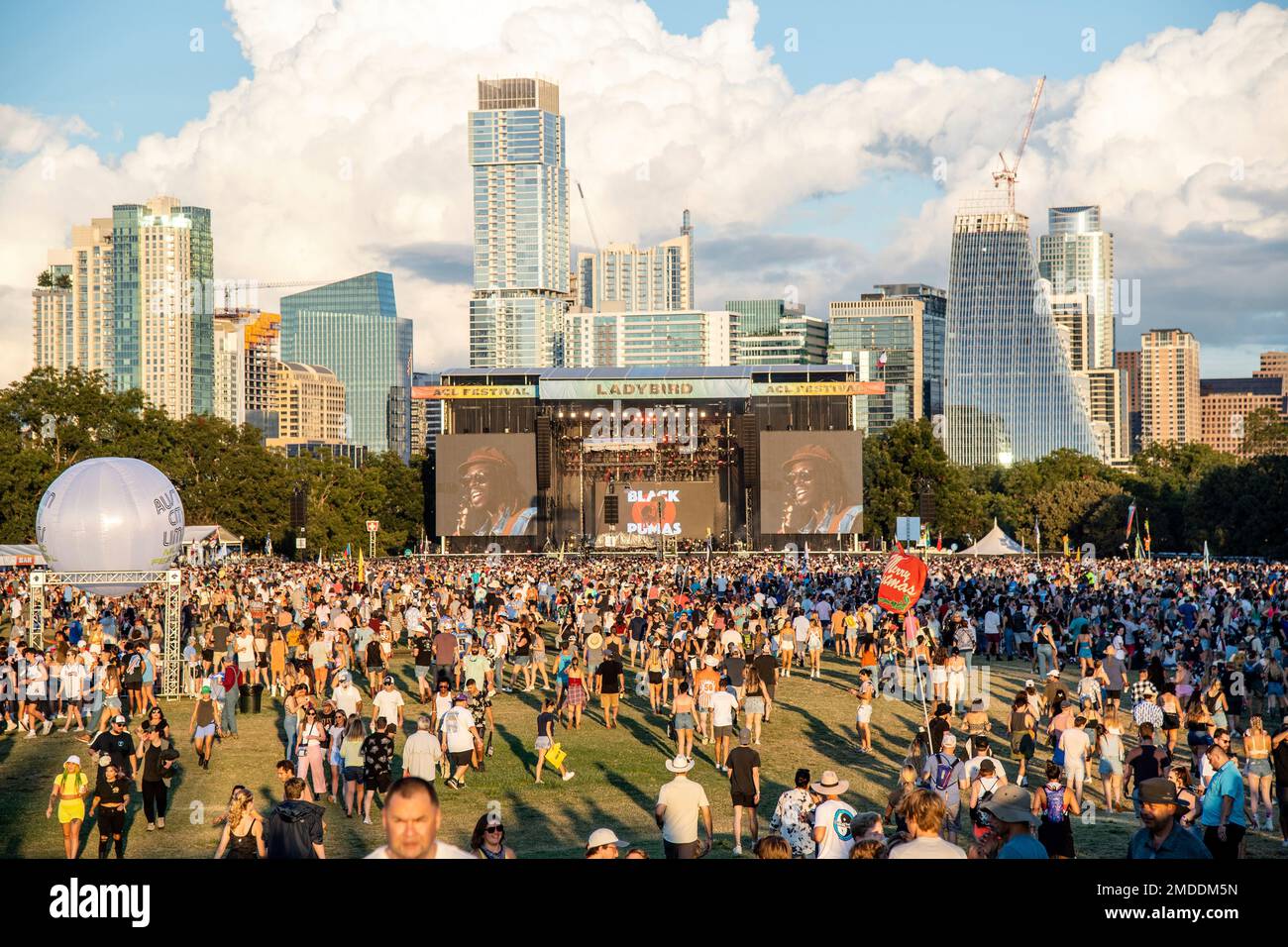 Fans attend day one of the Austin City Limits Music Festival's first ...