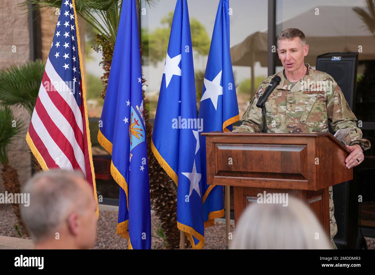U.S. Air Force Maj. Gen. Evan Pettus, 12th Air Force (Air Forces ...