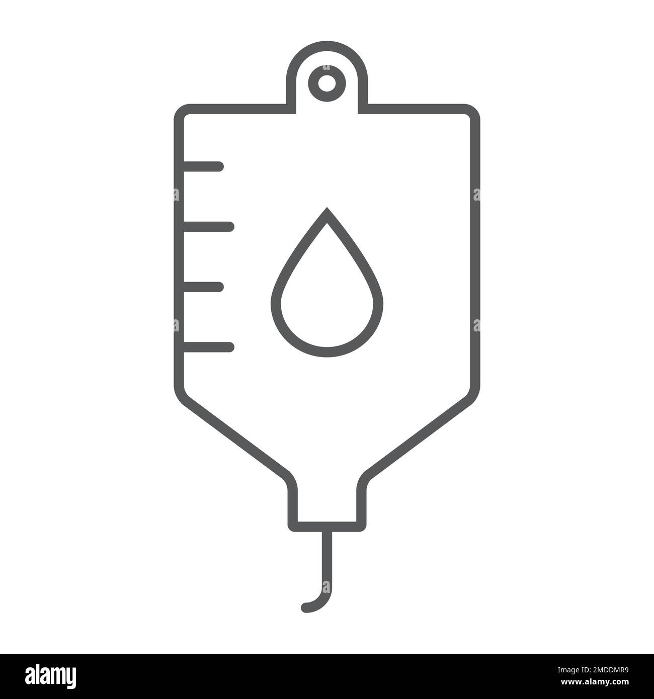 Blood bag thin line icon, hospital and medicine, iv bag sign, vector ... Blood bag thin line icon, hospital and medicine, iv bag sign, vector ...