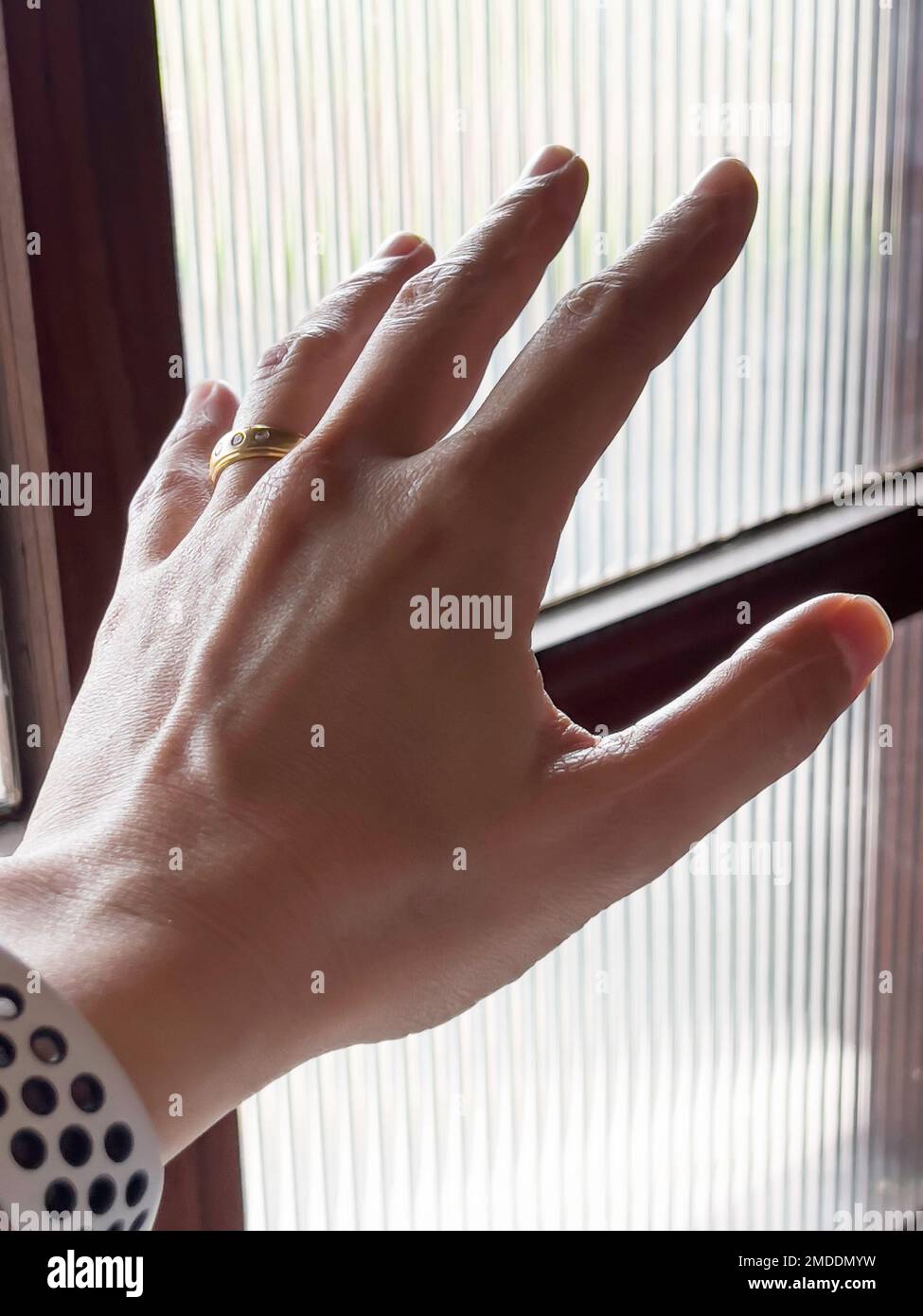 A minimalistic woman hand move, stock photo Stock Photo - Alamy