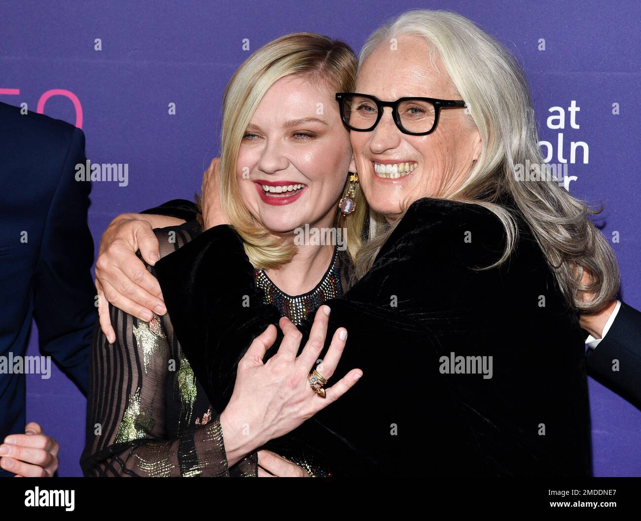 Actress Kirsten Dunst, left, and director Jane Campion pose together at ...