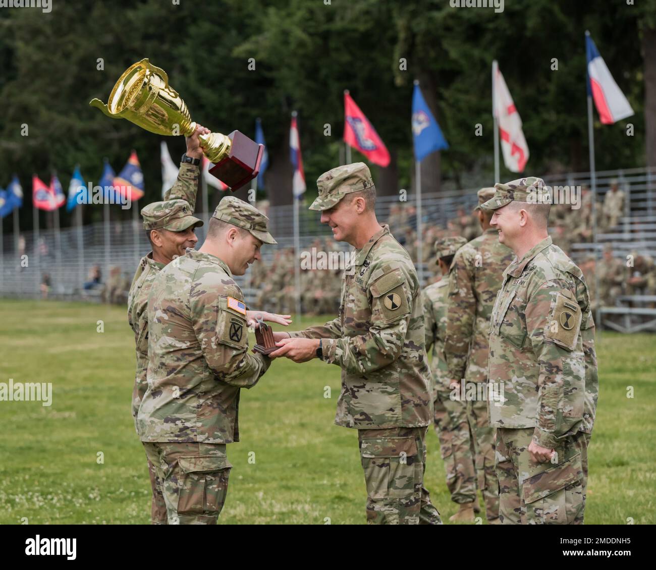 7th Infantry Division commanding general, Maj. Gen. Stephen G. Smith ...