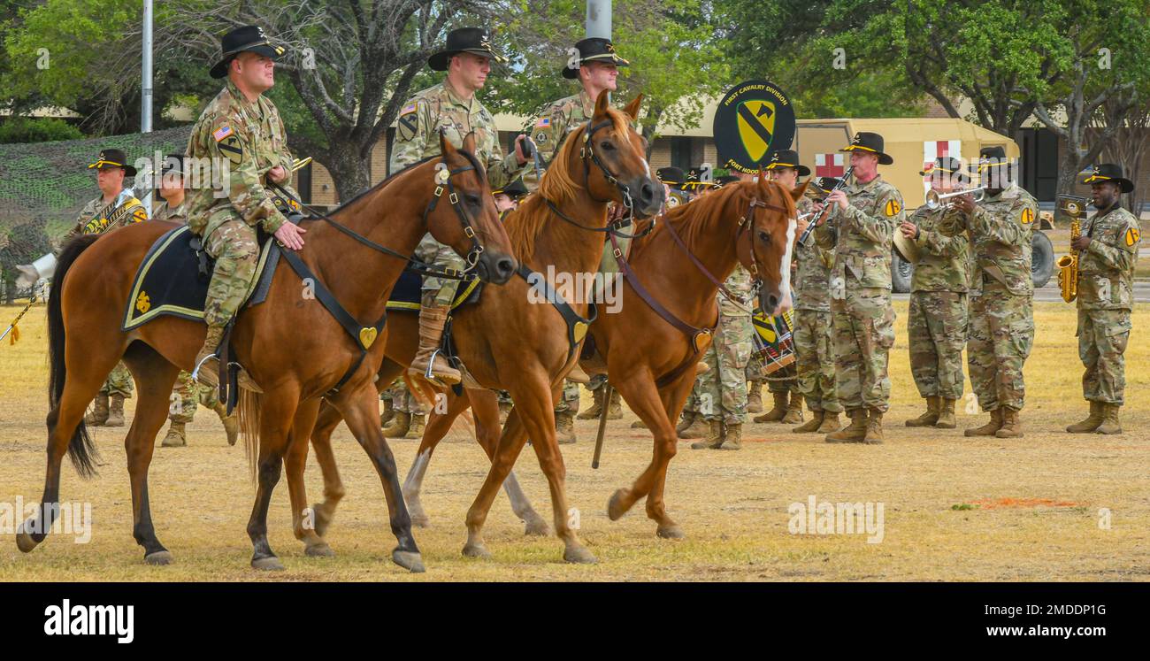 Maj. Gen. John B. Richardson IV, 1st Cavalry Division commanding ...