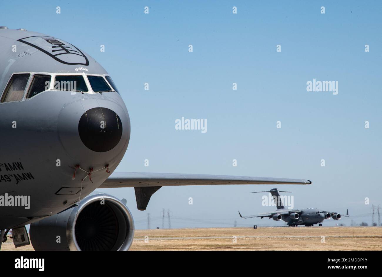 U.S. Air Force Col. Corey Simmons, 60th Air Mobility Wing commander ...