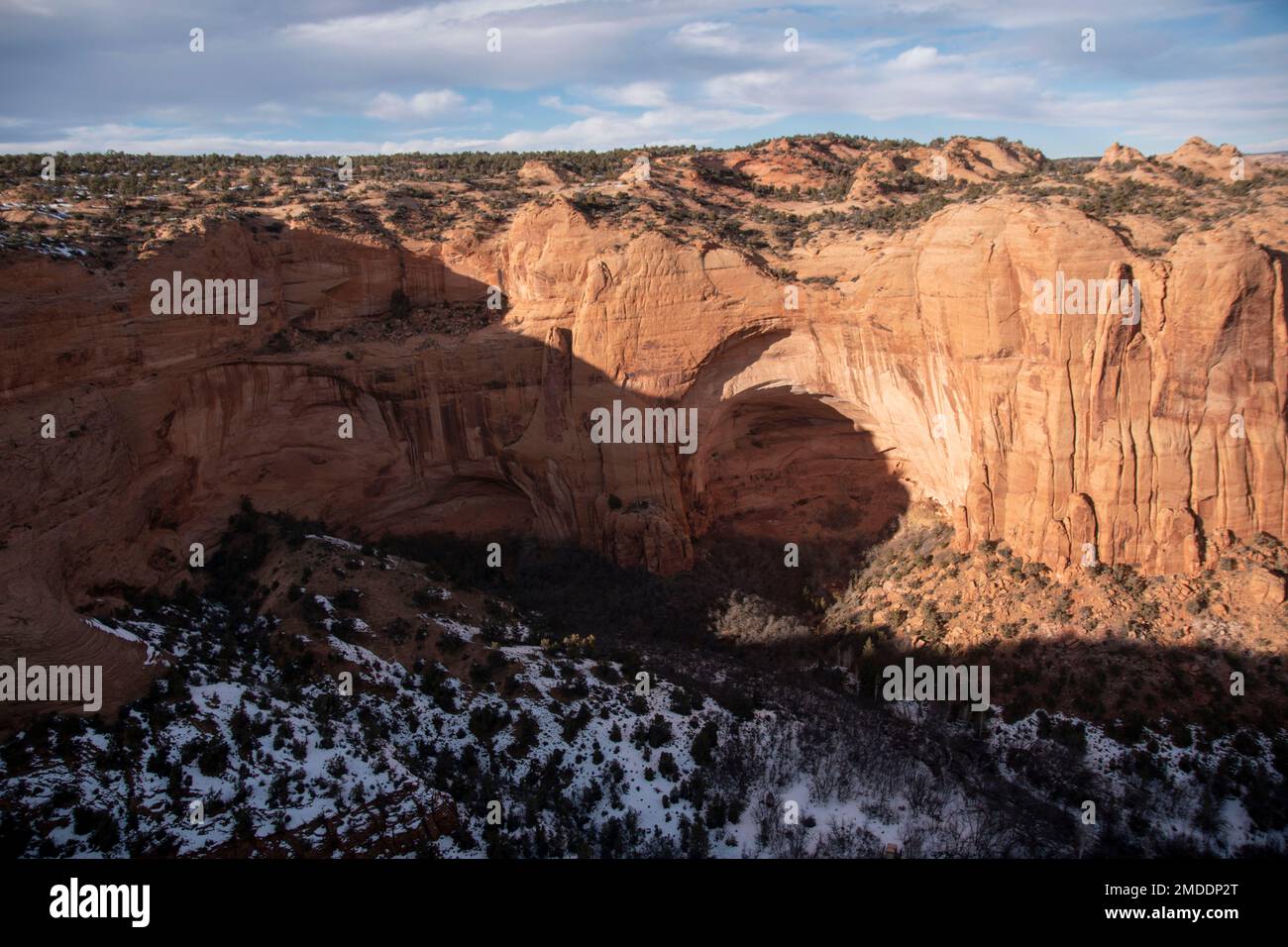 Navajo National Monument preserves ancient cliff dwelling structures of the ancient Pueblo ...