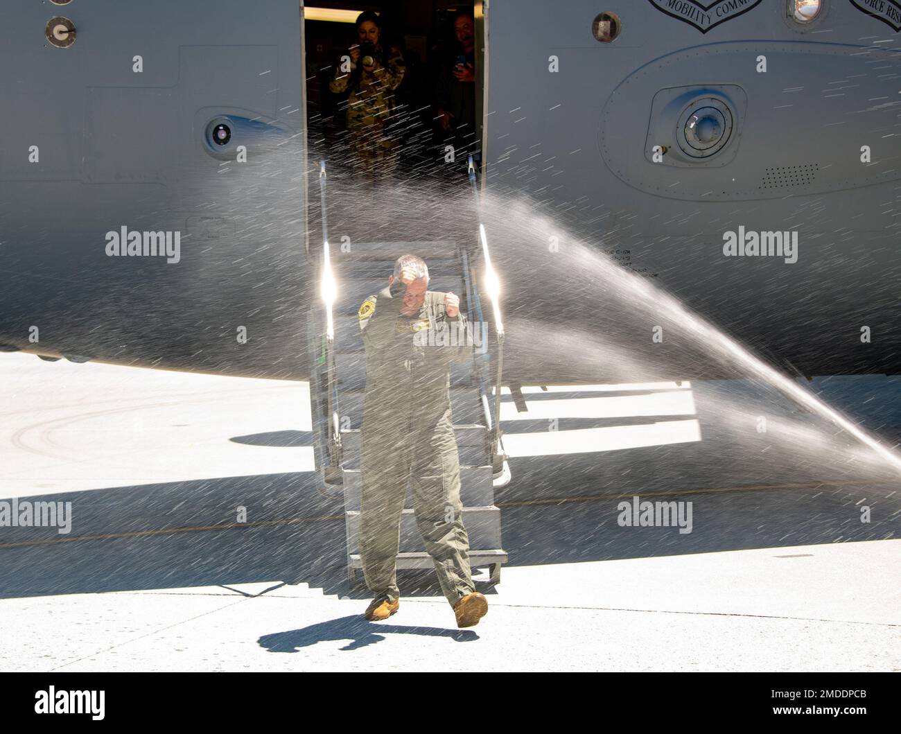 U.S. Air Force Col. Corey Simmons, 60th Air Mobility Wing commander, is ...
