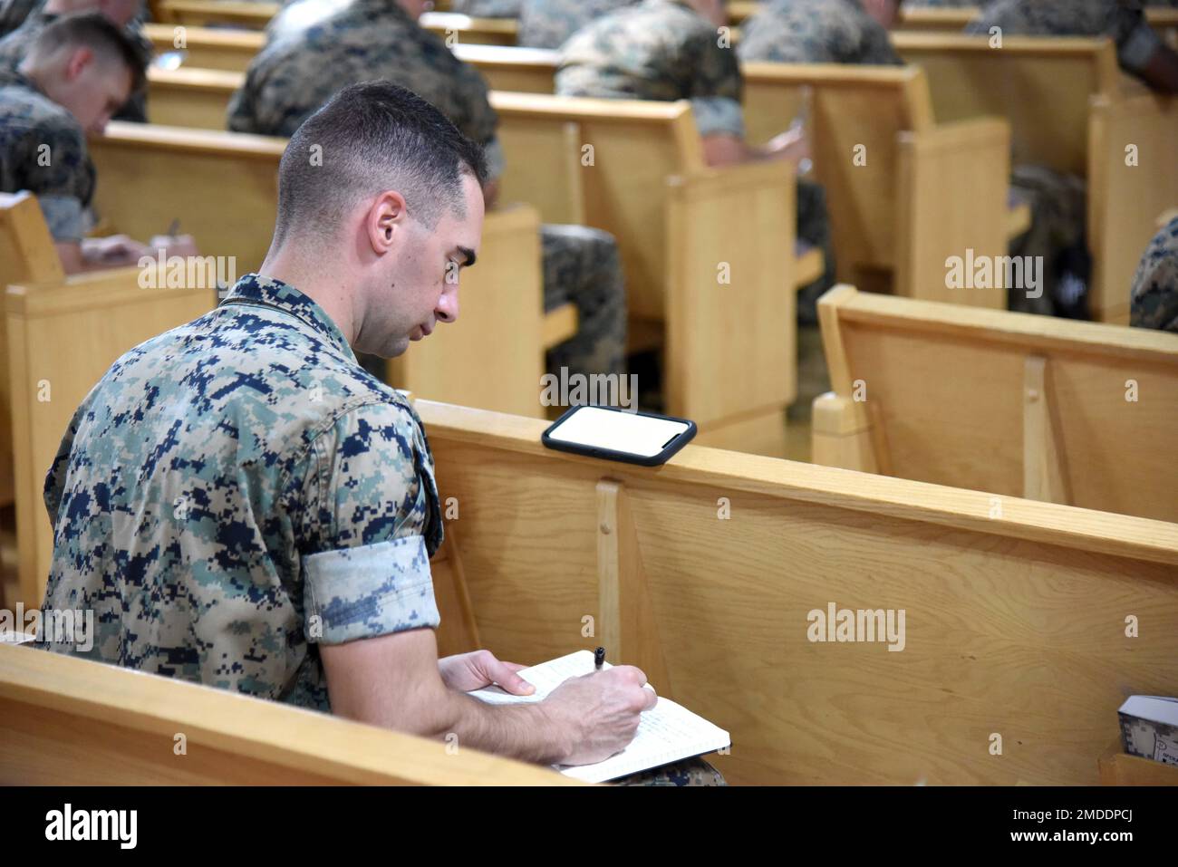 U.S. Reserve Marines with the 6th Engineer Support Battalion (ESB), 4th ...