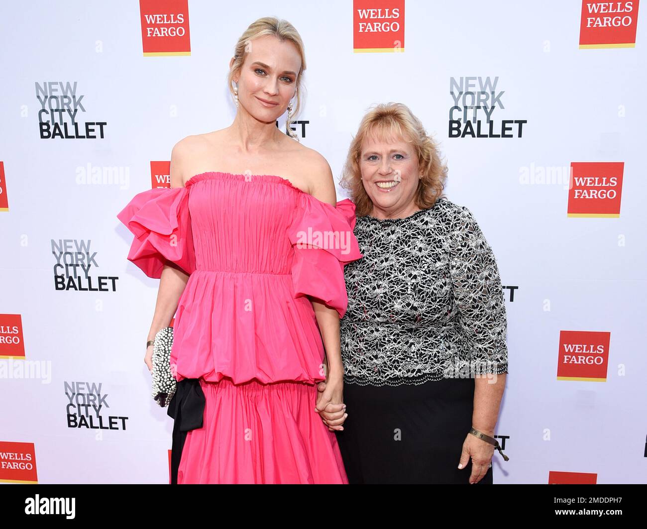 Actress Diane Kruger, left, and her mother Maria-Theresa Heidkruger ...