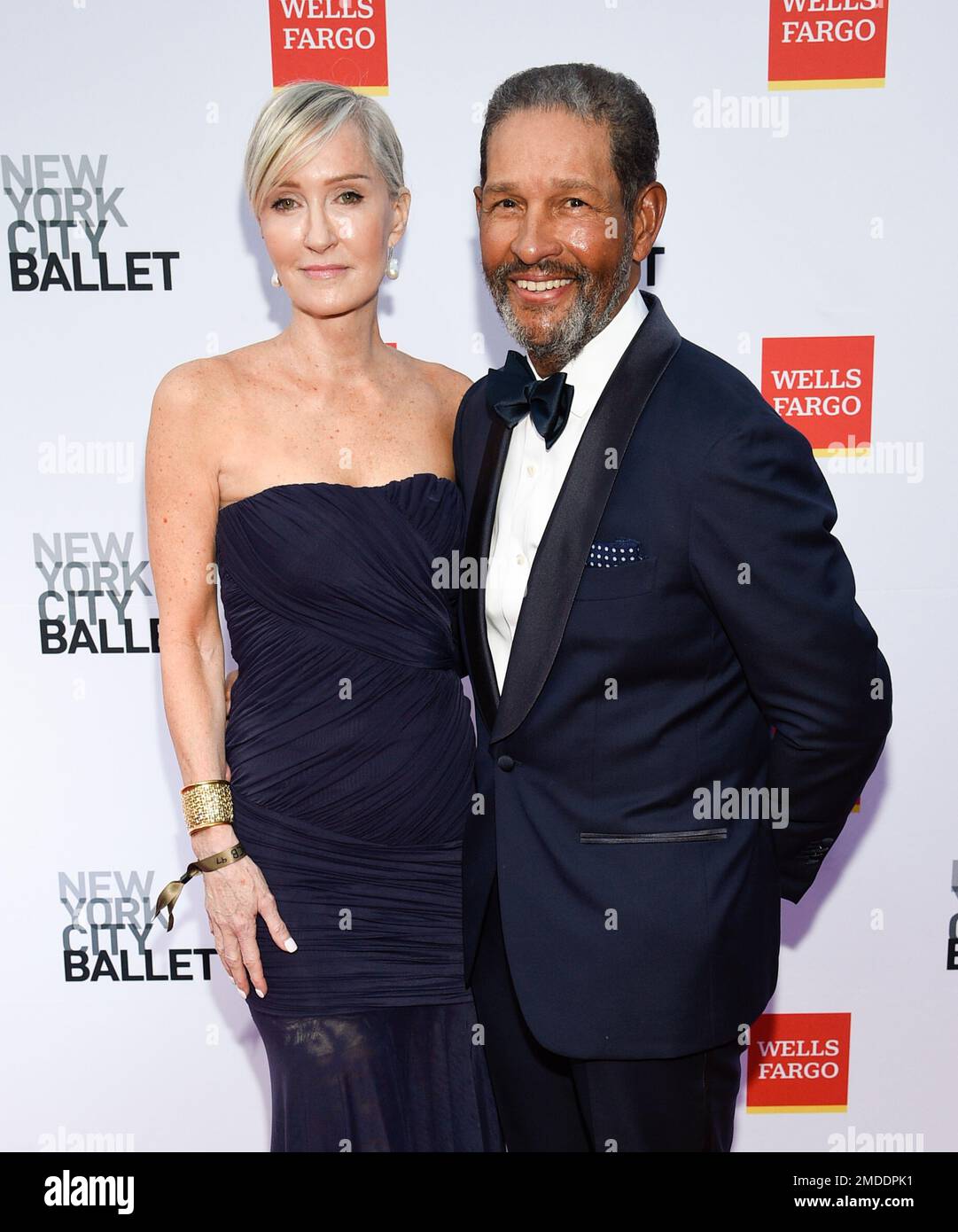 Television journalist Bryant Gumbel, right, and wife Hilary Quinlan ...