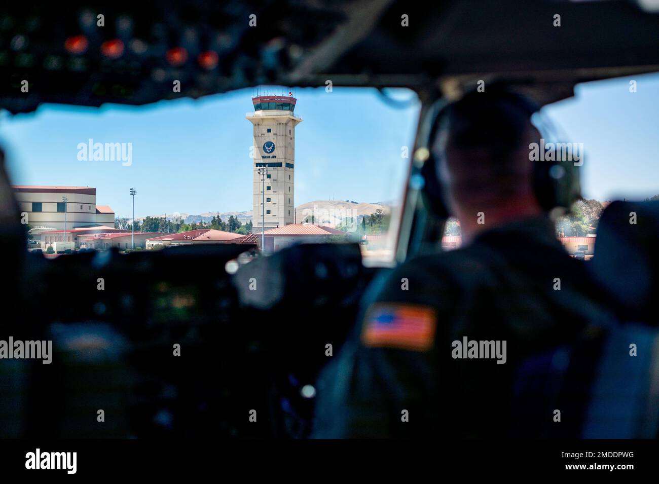 U.S. Air Force Col. Corey Simmons, 60th Air Mobility Wing commander ...