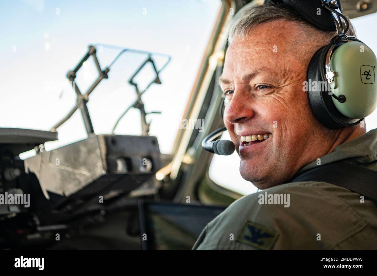 U.S. Air Force Col. Corey Simmons, 60th Air Mobility Wing commander ...