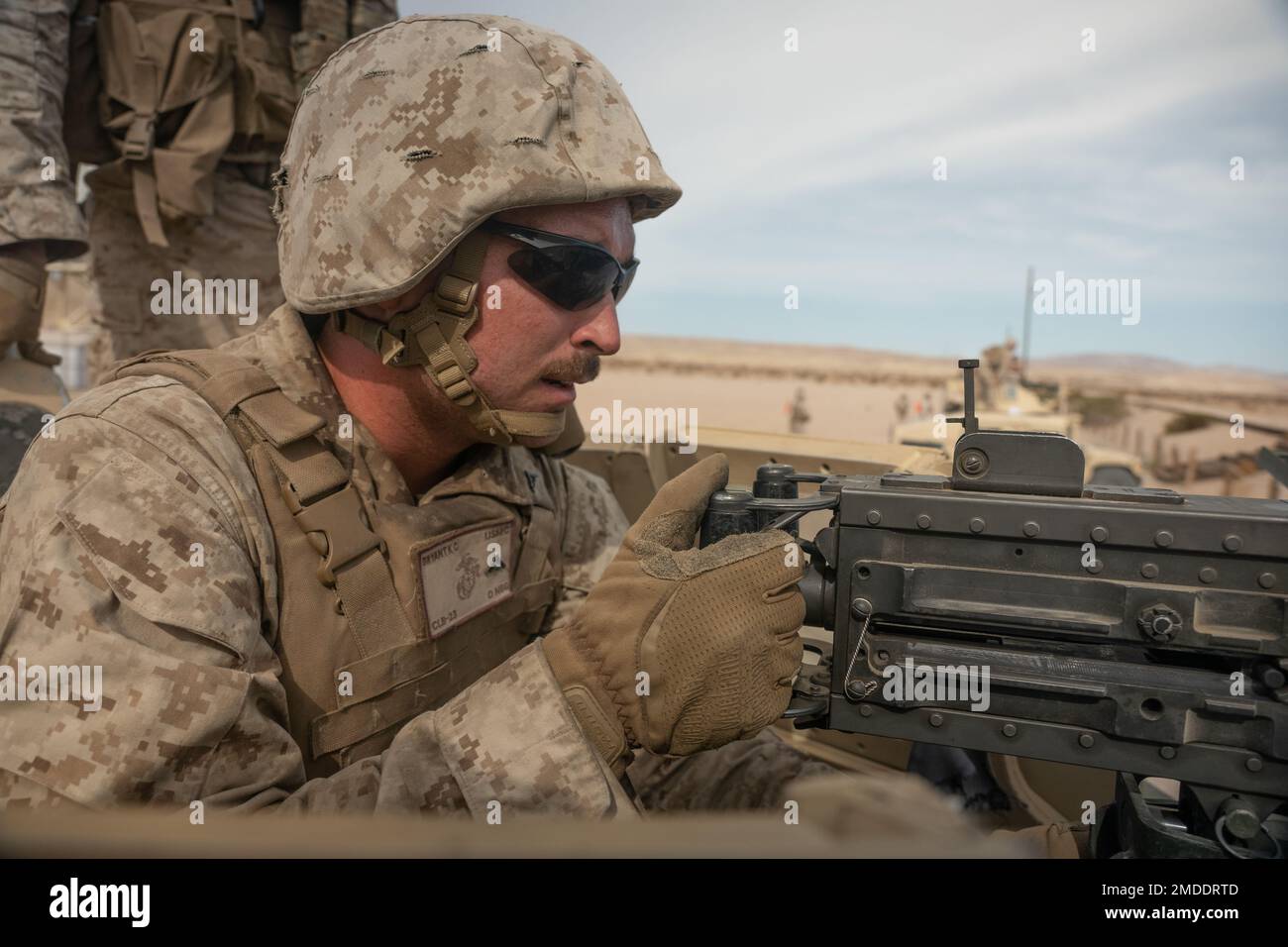 U.S. Marine Corps Lance Cpl. Kevin Bryant, a motor transportation ...