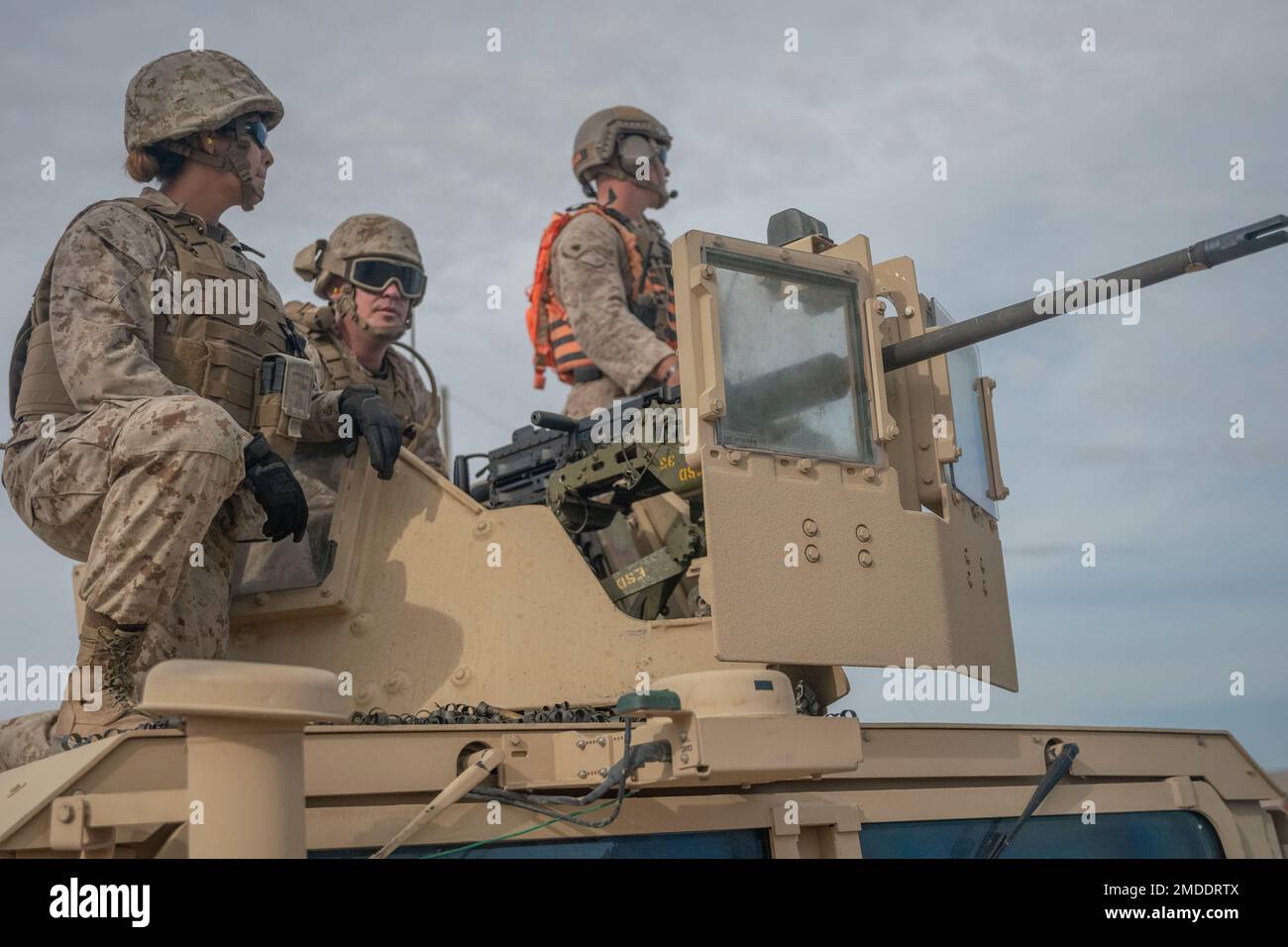 U.S. Marines with weapons company 3rd Battalion, 23rd Marine Regiment ...