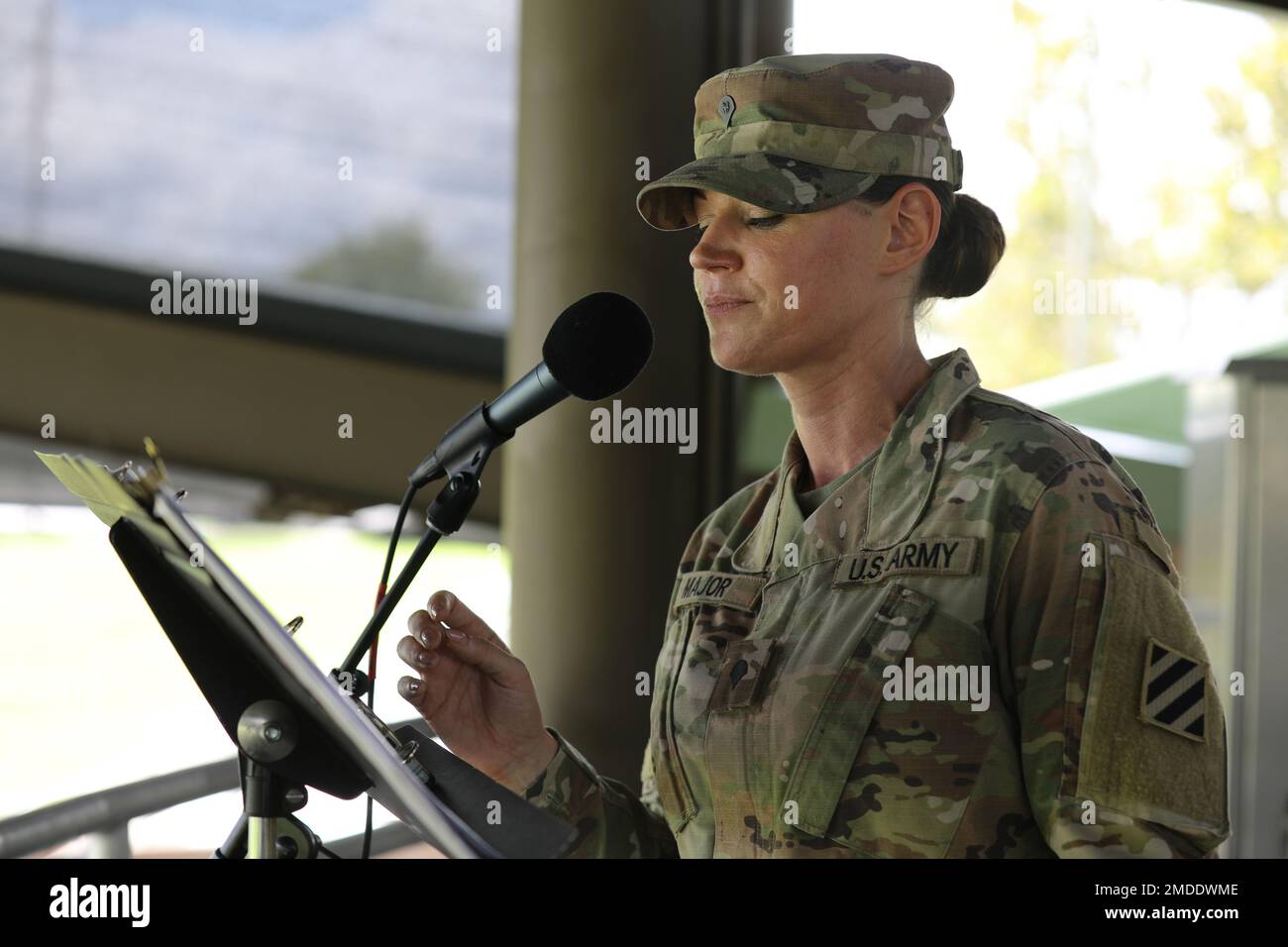 U.S. Army Spc. Christee Major, a financial management technician and ...