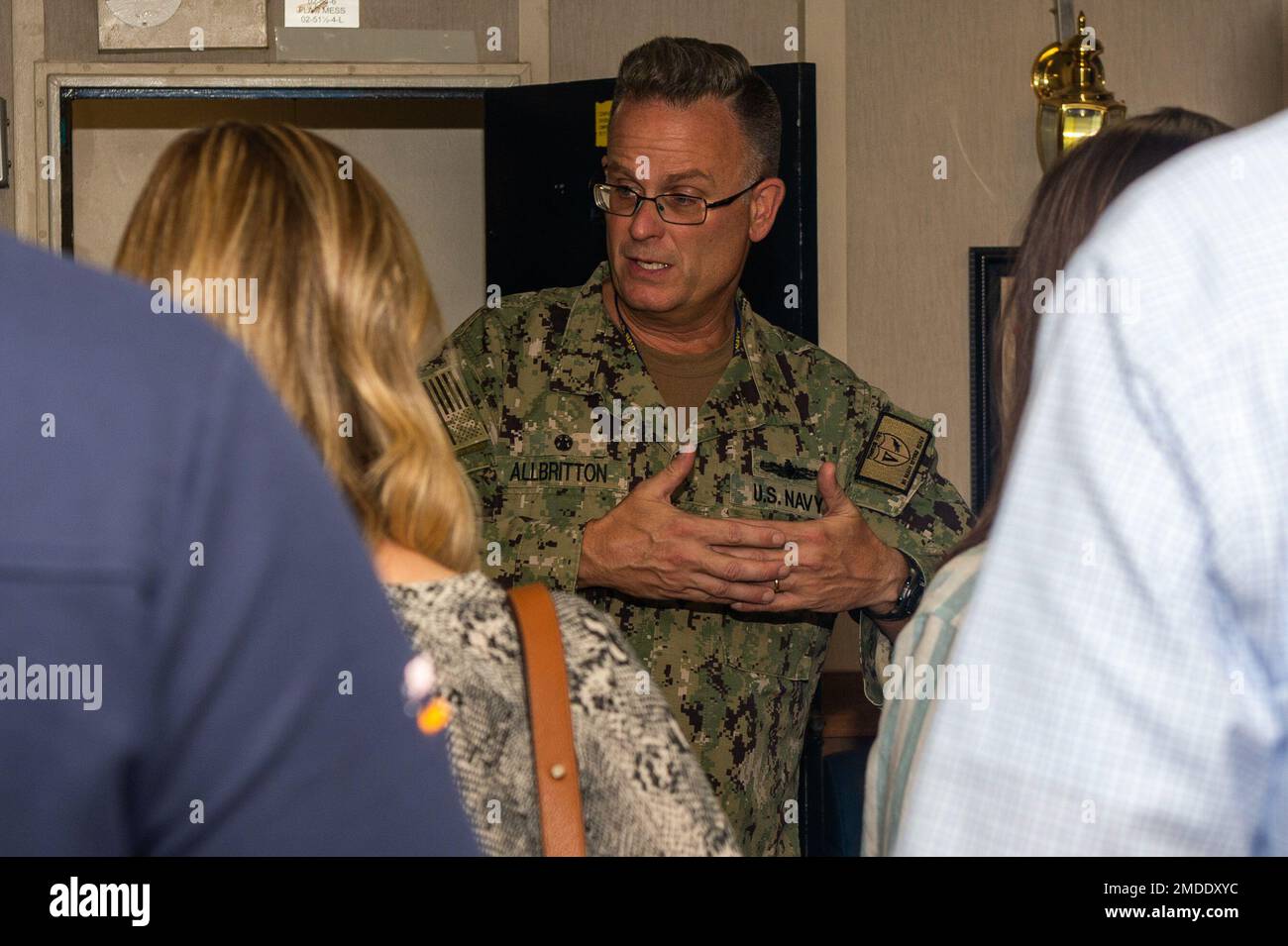 PACIFIC OCEAN (July 22, 2022) Capt. Benjamin Allbritton, commodore ...