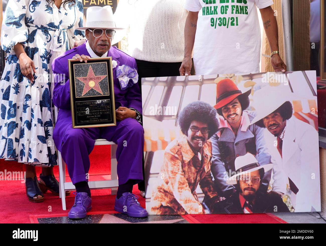 Marshall Thompson, a founding member of the veteran R&B group The Chi ...