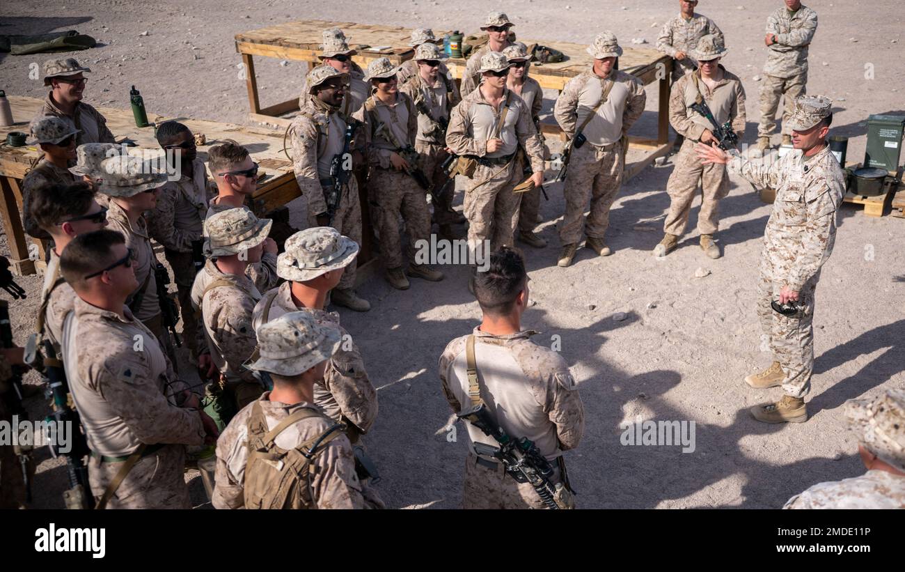 U.S. Marine Corps Sgt. Maj. Christopher Adams, 4th Marine Division Sgt ...