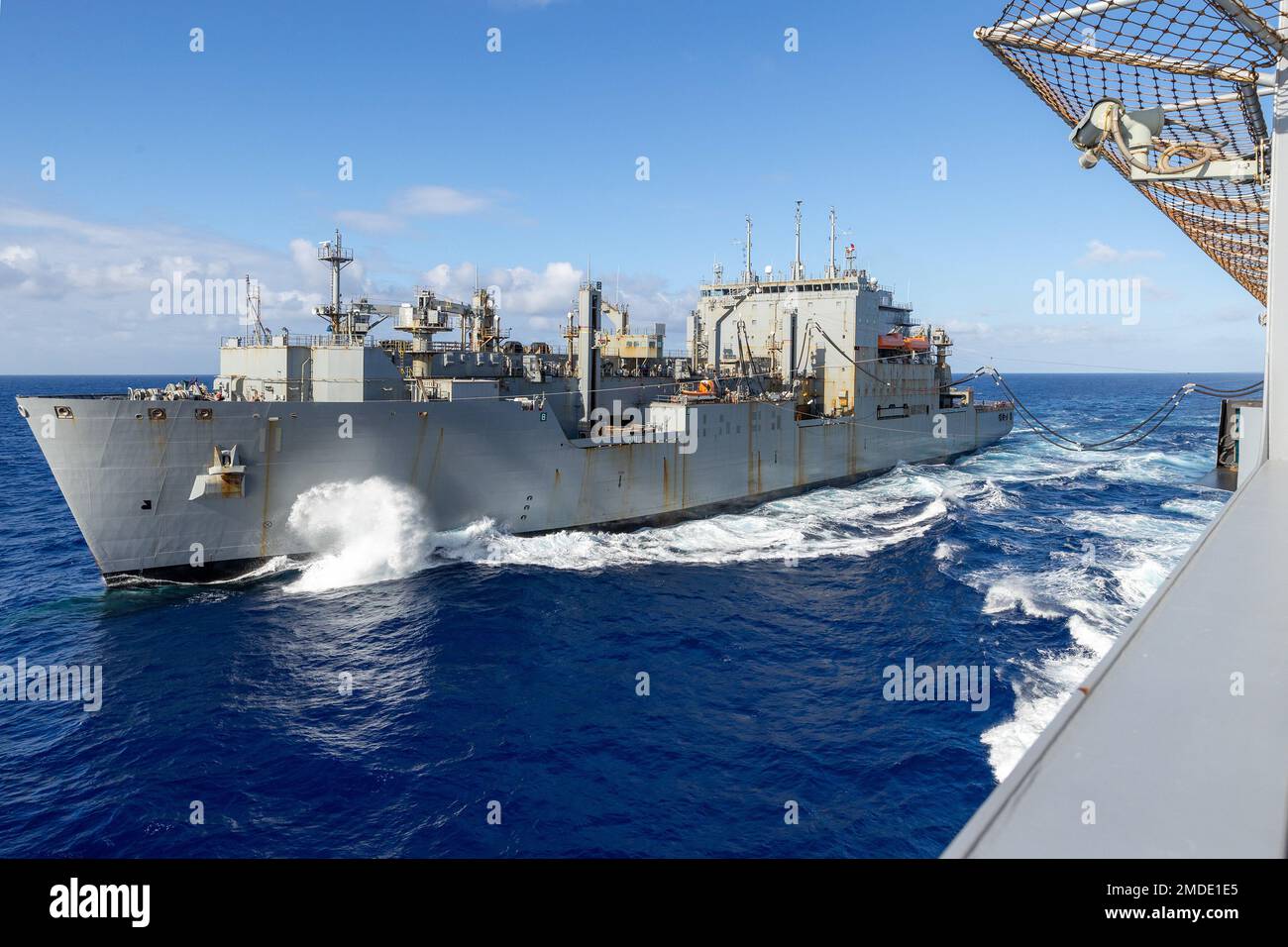 PACIFIC OCEAN (July 22, 2022) Lewis and Clark-class dry cargo and ...