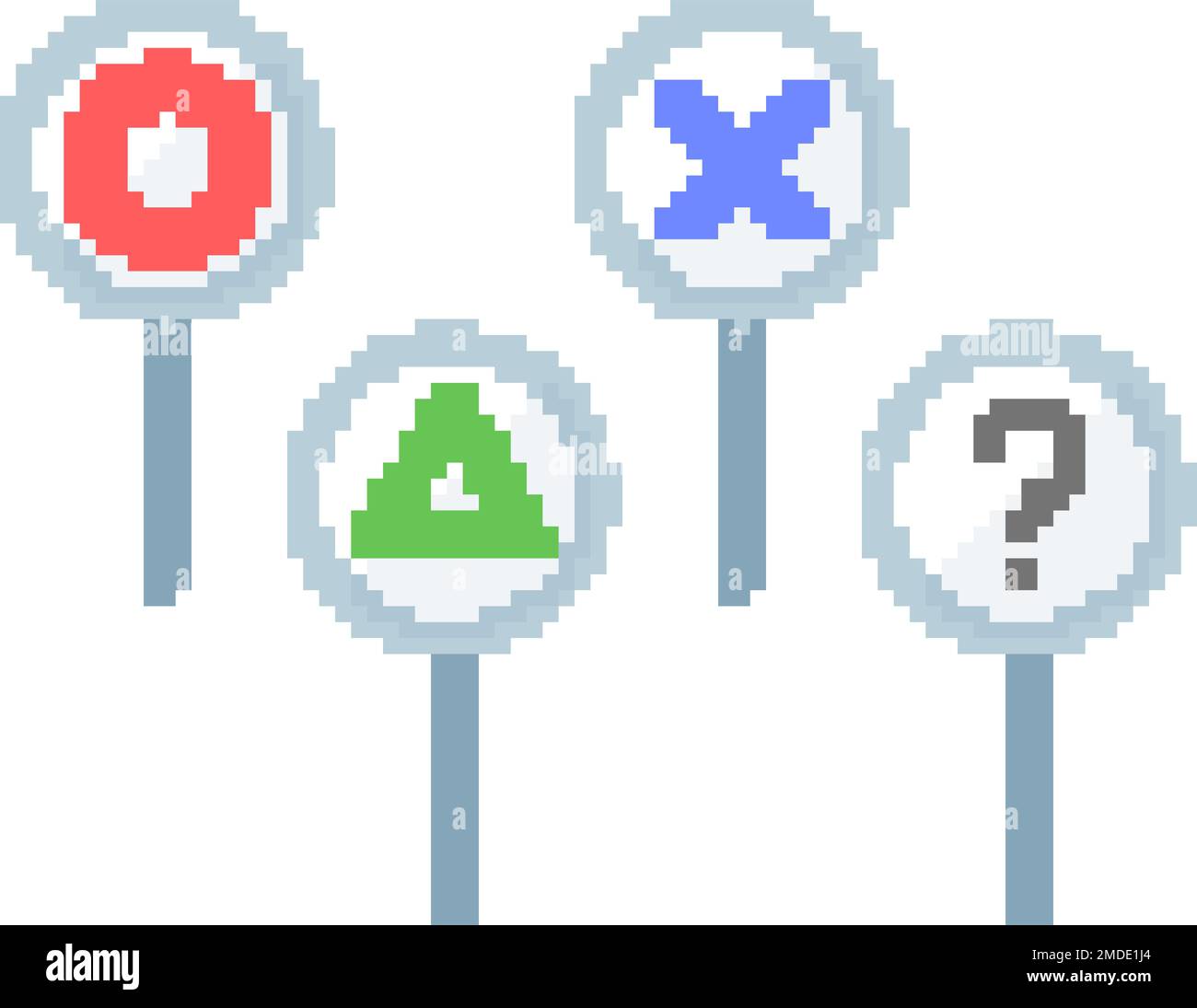 Answer panels.Vector illustration that is easy to edit Stock Vector ...