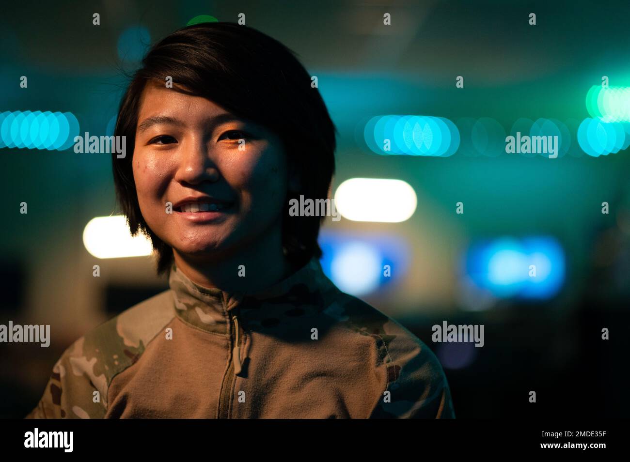 U.S. Air Force Airman 1st Class Joy Dwyer, 386th Expeditionary ...