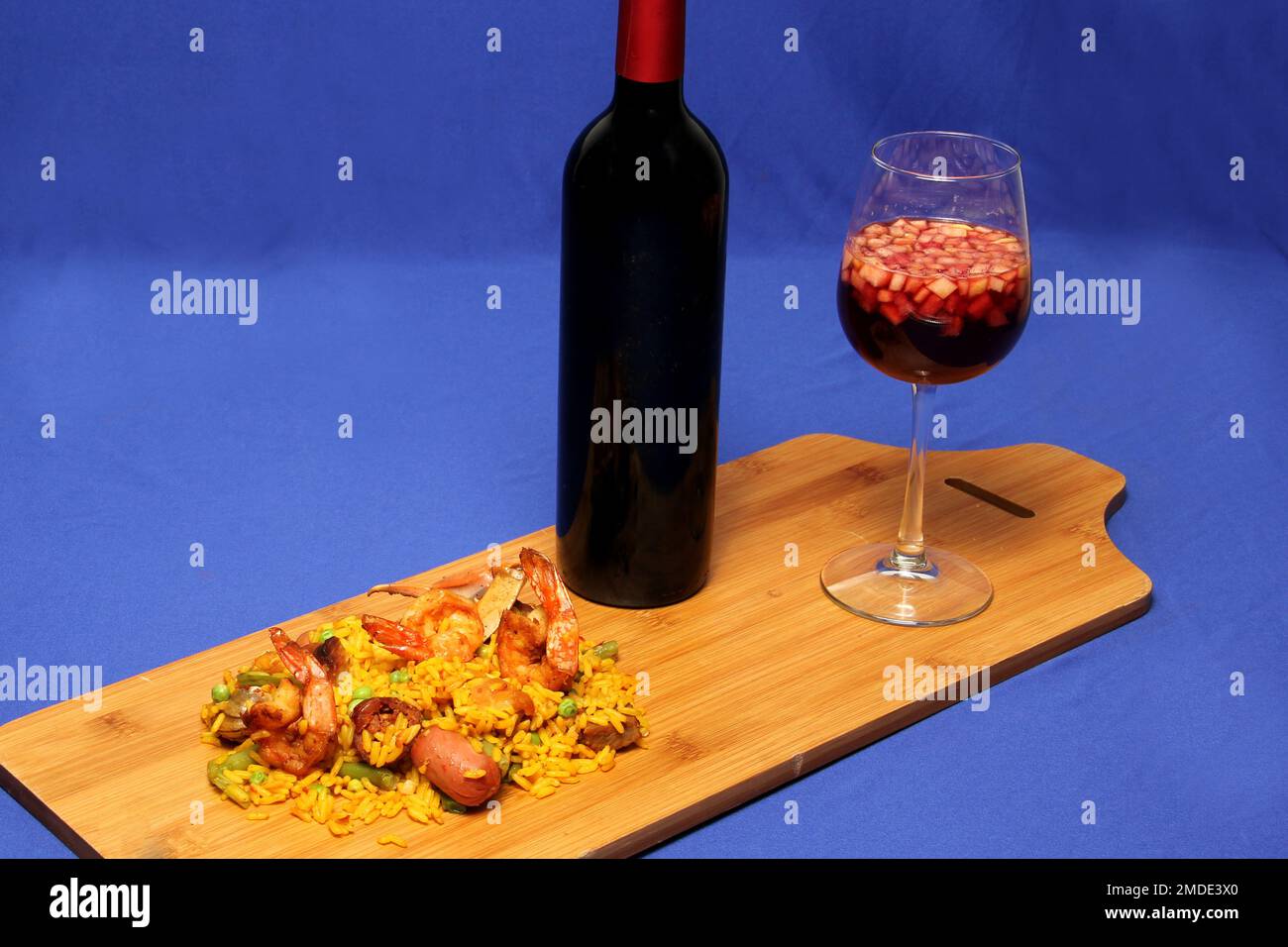 Traditional paella rice from Valencia Spain, made with saffron ...